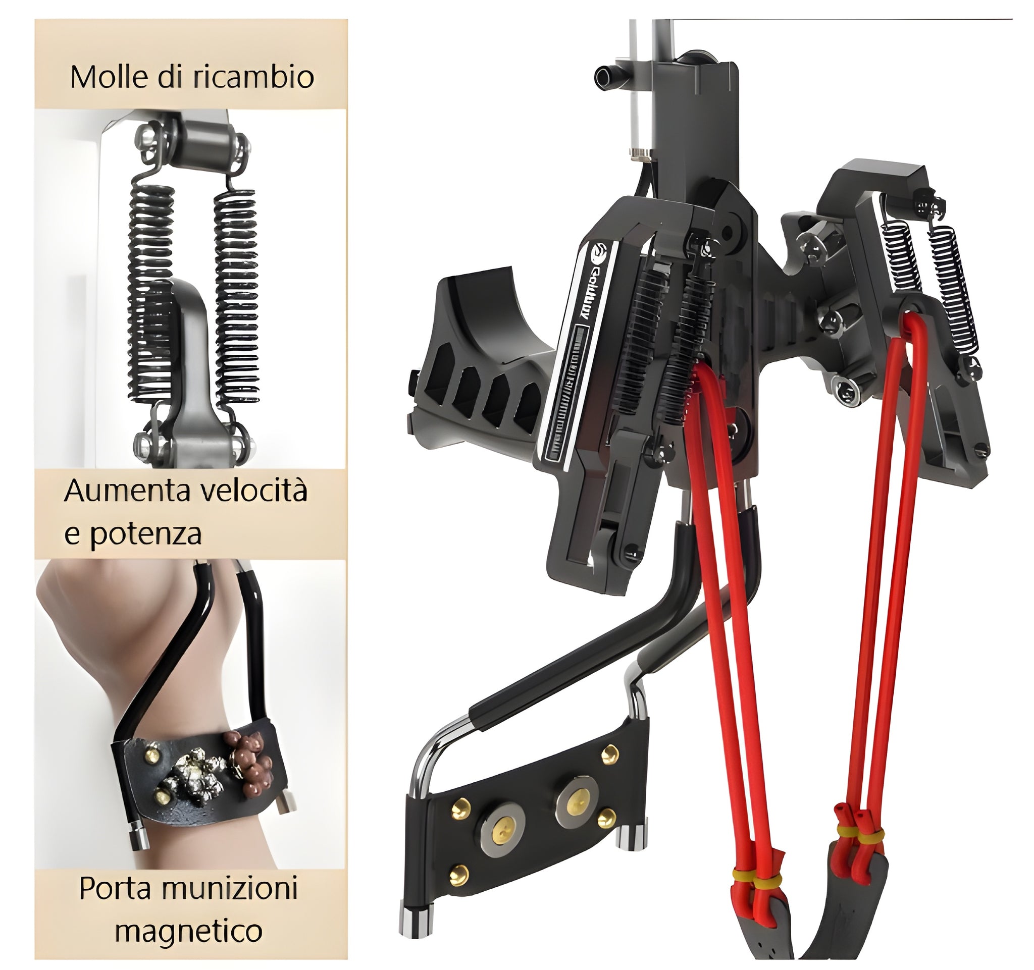 Fionda professionale di precisione da Caccia Militare -TRUESHOT – trushot